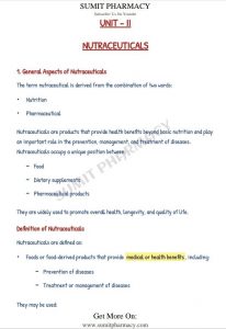 6th Semester Handwritten Notes(B.Pharma) | Sumit Pharmacy